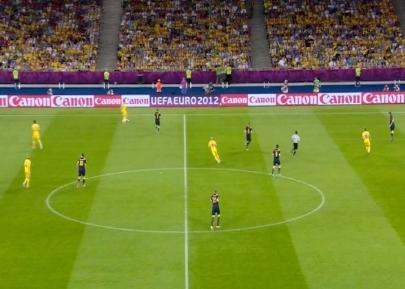 Papan Iklan Stadion Sepak Bola, Flicker Free P6 Outdoor Smd Led Display